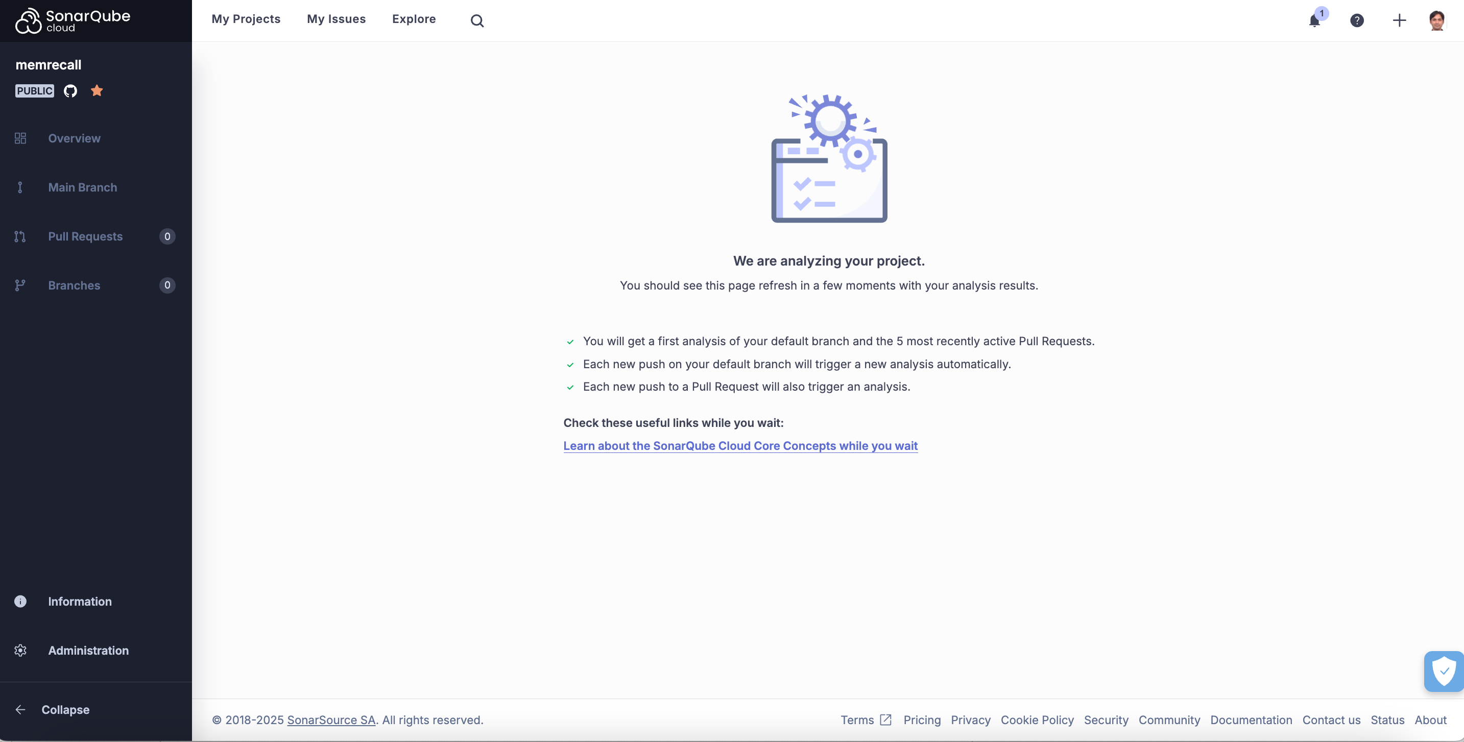 SonarQube Cloud: Getting Started Developer's Guide | Sonar